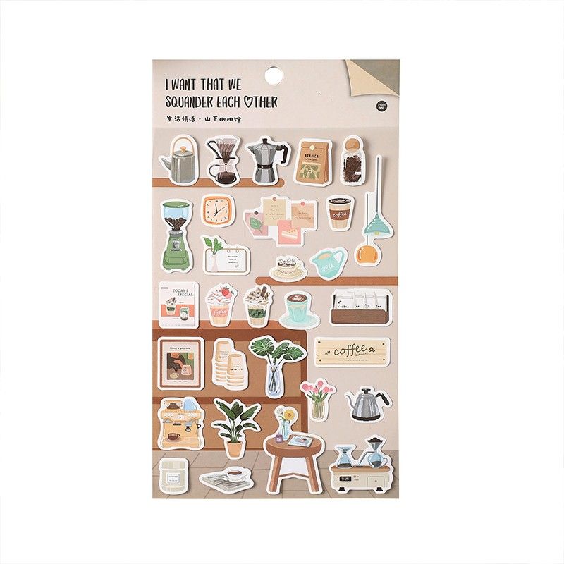 Sticker sheets Asethetic Bullet Journal, Hobbies & Toys, Stationery ...