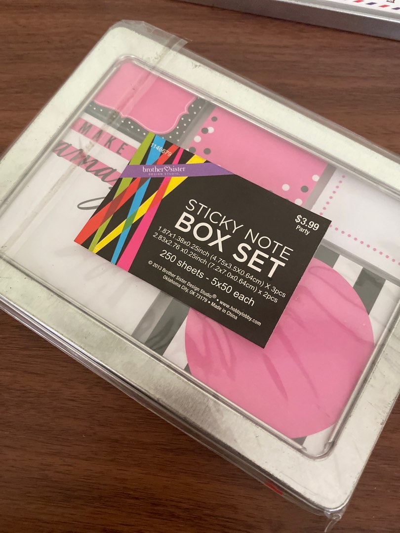 Sticky notes notepad stationery journal materials aesthetic cute design ...