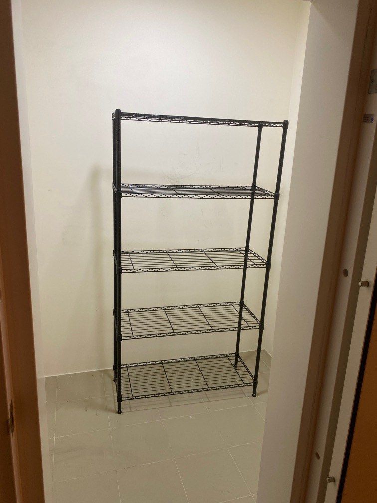 Storeroom rack for Hdb, Furniture & Home Living, Furniture, Shelves ...