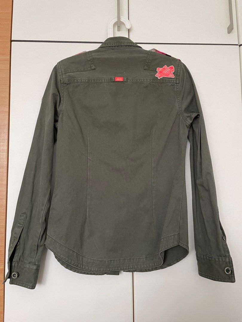 Superdry Army Jacket, Women's Fashion, Coats, Jackets and Outerwear on ...