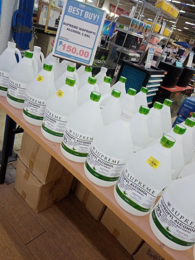 Supreme alcohol 1 galon, Beauty & Personal Care, Sanitizers ...