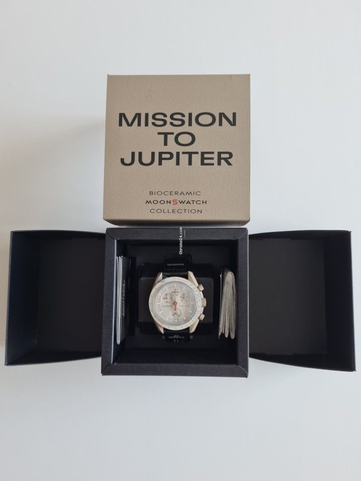 Swatch Omega Jupiter Watch, Luxury, Watches on Carousell