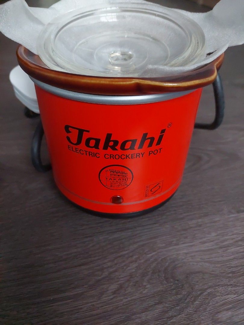 Takahi Electric Crockery Pot 0.7l, TV & Home Appliances, Kitchen Appliances, Other Kitchen ...