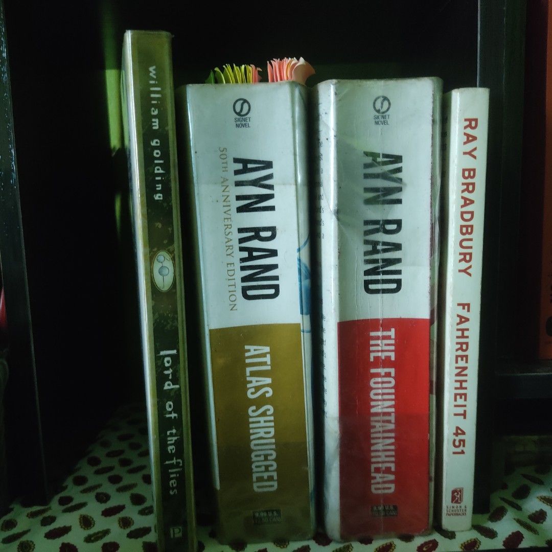 AYN RAND BOOK SET, Hobbies & Toys, Books & Magazines, Fiction & Non-Fiction on Carousell