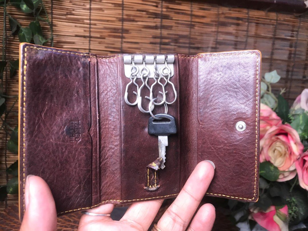 TAKEO KIKUCHI KEY WALLET, Luxury, Bags & Wallets on Carousell