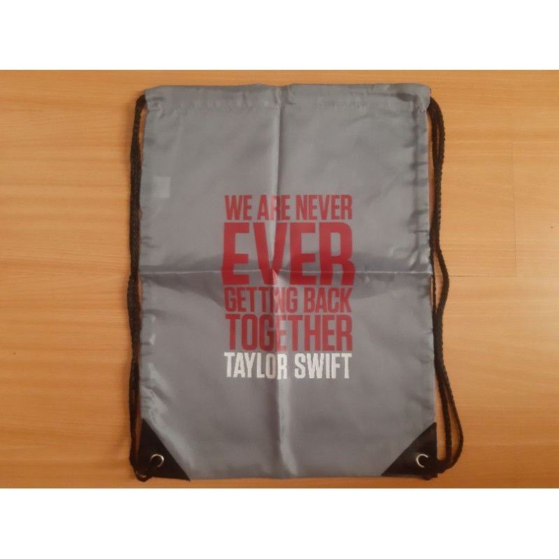 Taylor Swift WANEGBT drawstring bag, Women's Fashion, Bags & Wallets ...