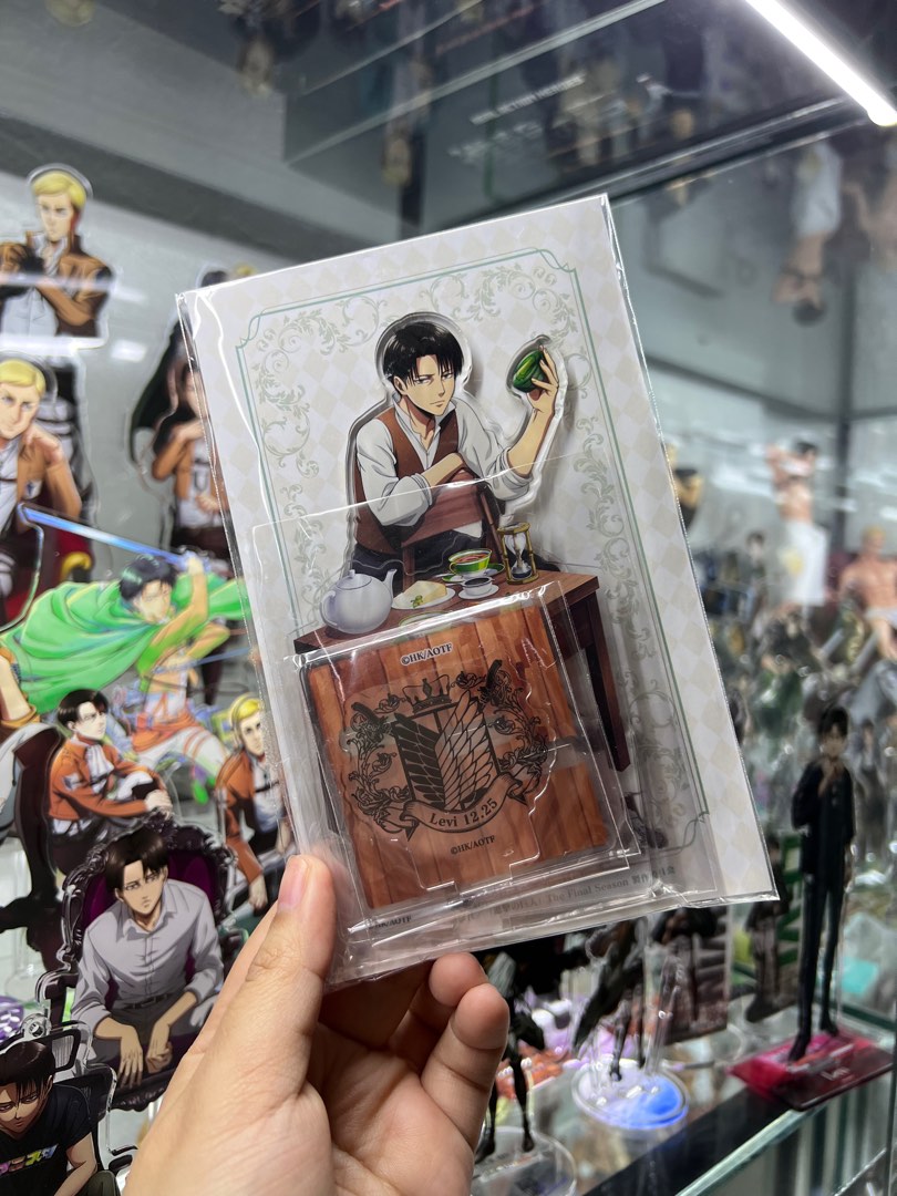 TBS Levi Ackerman Birthday Acrylic Stand M Size Shingeki No Kyojin ...