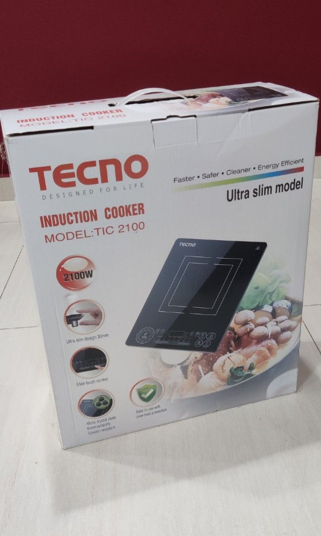 Tecno Portable Induction Cooker, TV & Home Appliances, Kitchen ...