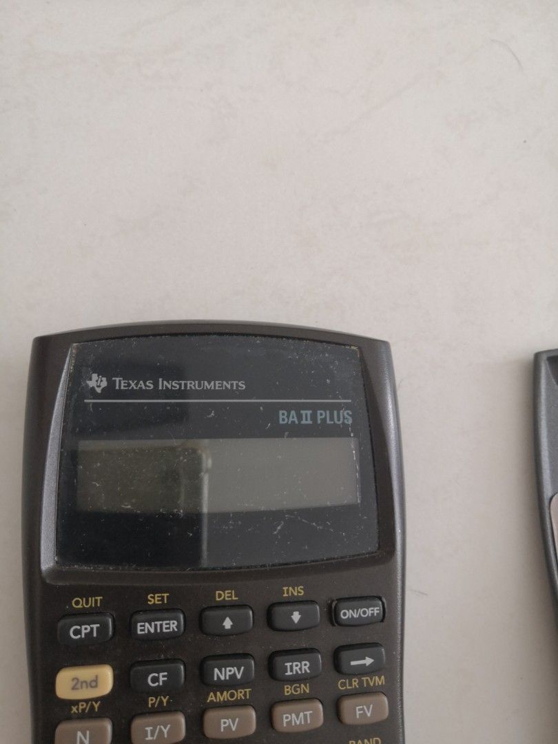 Texas Instruments BA II Plus, Everything Else on Carousell