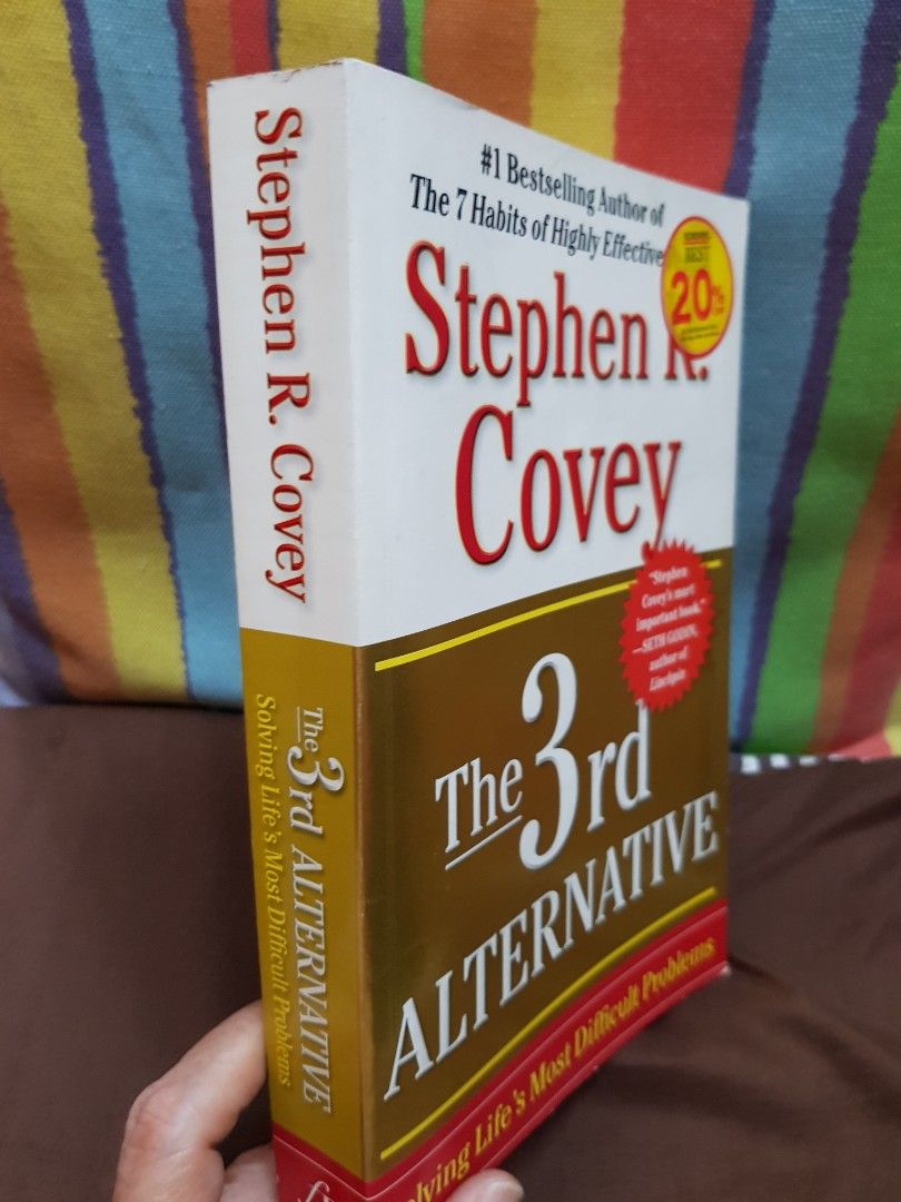 The 3rd Alternative- Stephen Covey, Hobbies & Toys, Books & Magazines ...