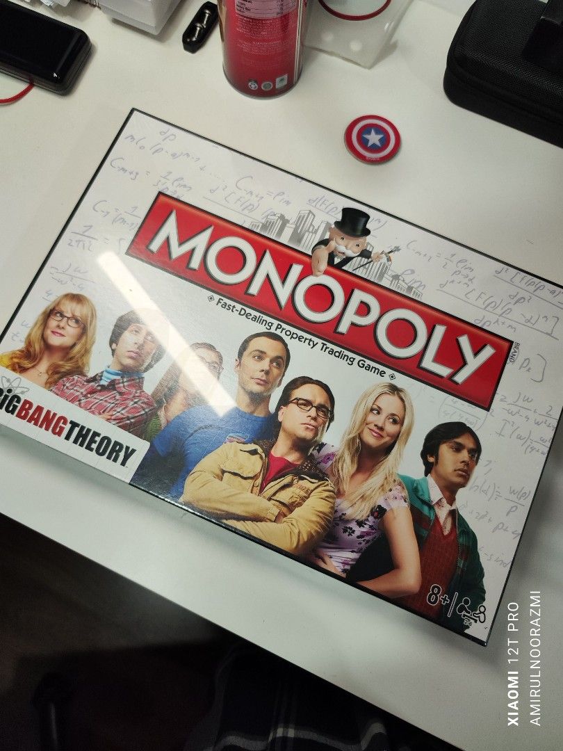 The Big Bang Theory Edition Monopoly, Hobbies & Toys, Collectibles & Memorabilia, Fan ...