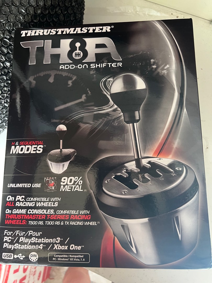 Thrustmaster TH8A Add on Shifter, Hobbies & Toys, Toys & Games on Carousell