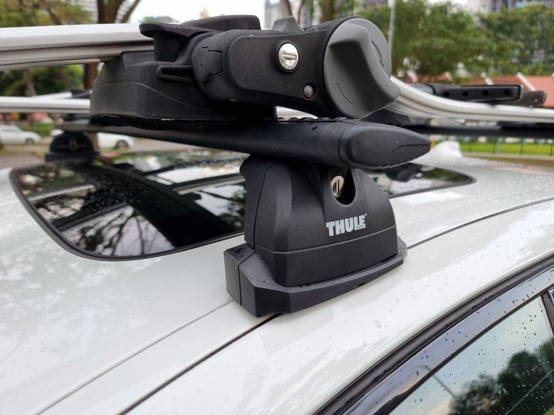 Thule roof rack for BMW F10 and bike carrier, Sports Equipment, Other ...