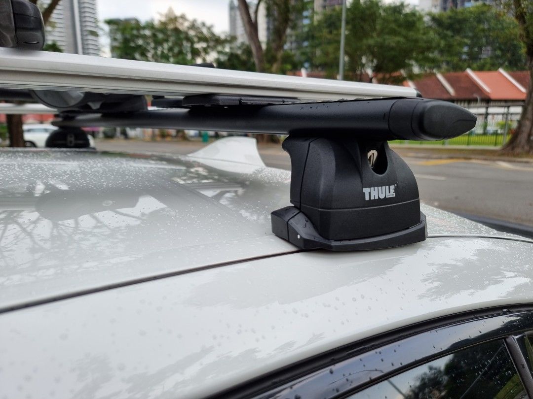 Thule roof rack for BMW F10 and bike carrier, Sports Equipment, Other ...