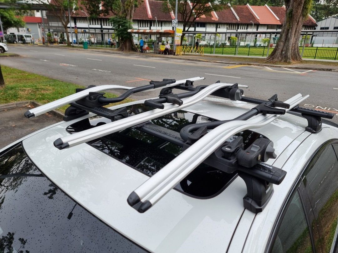 Thule roof rack for BMW F10 and bike carrier, Sports Equipment, Other ...
