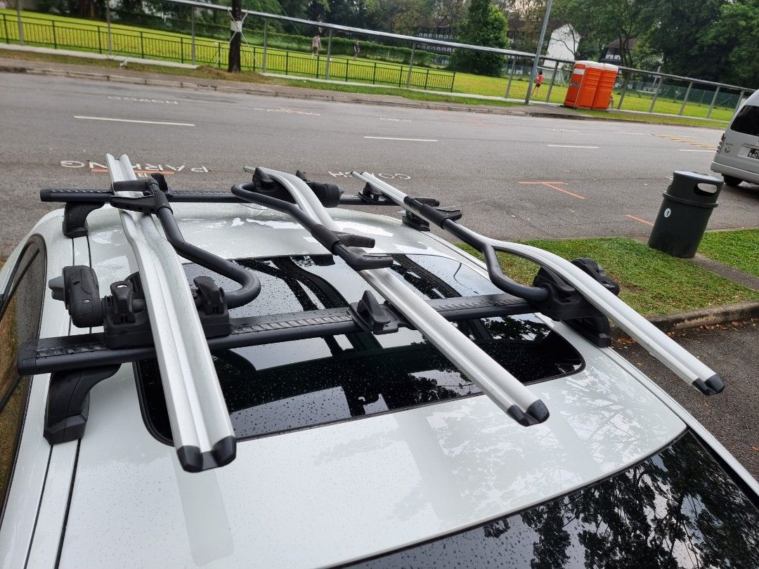 Thule roof rack for BMW F10 and bike carrier, Sports Equipment, Other ...