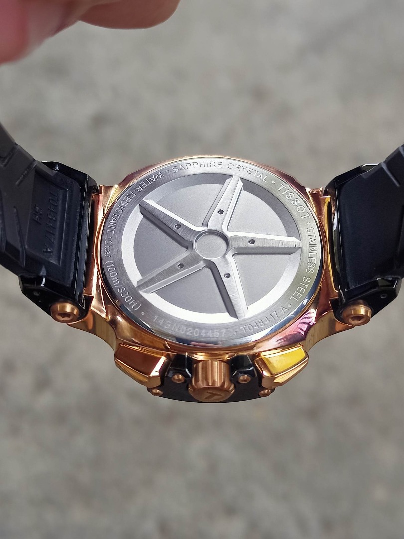 tissot trace rose gold tone, Luxury, Watches on Carousell