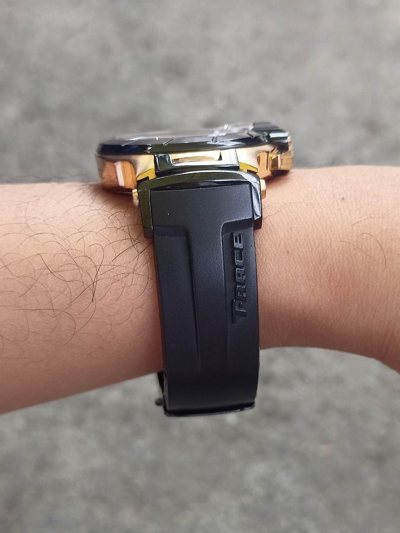 tissot trace rose gold tone, Luxury, Watches on Carousell