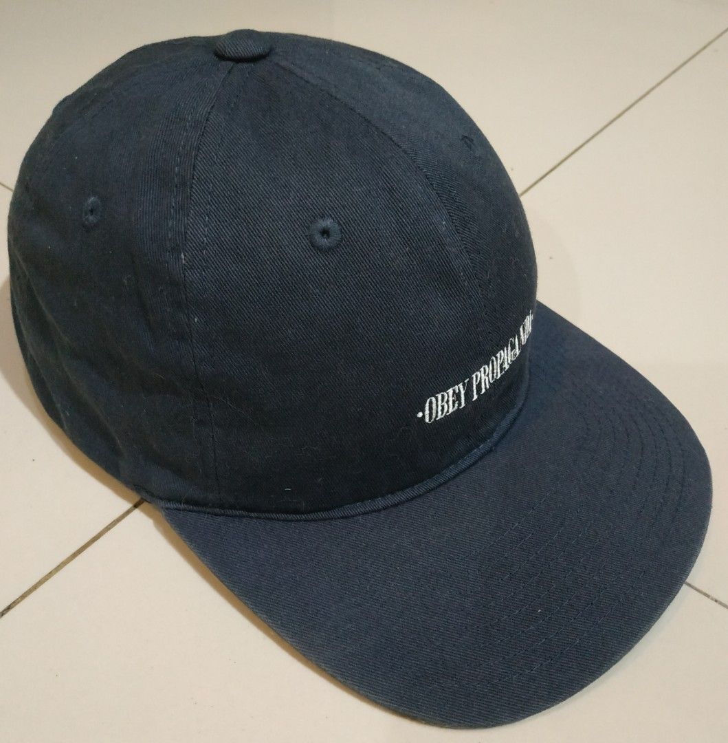 Topi Obey Propaganda, Fesyen Pria, Aksesoris, Topi di Carousell