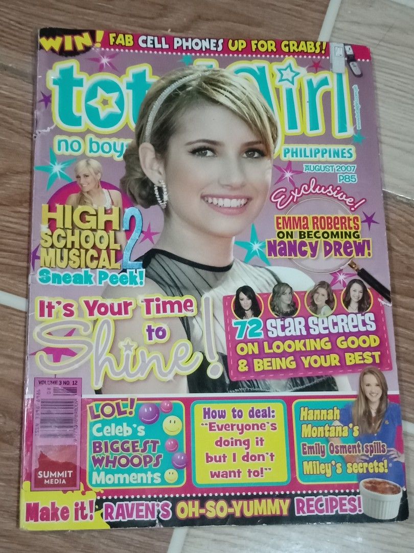 TOTAL GIRL TEEN MAGAZINE, Hobbies & Toys, Books & Magazines, Magazines ...