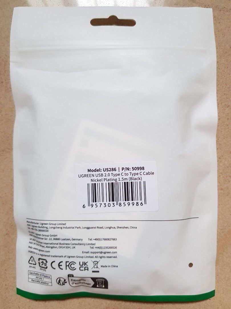 Ugreen 25W USB Type-C Fast Charger (PD PPS, QC, AFC, SFC) and Cable, Mobile Phones & Gadgets ...