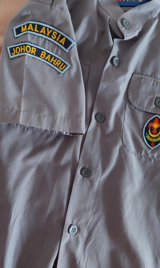 Uniform Pengakap Lelaki Size 16, Babies & Kids, Babies & Kids Fashion ...