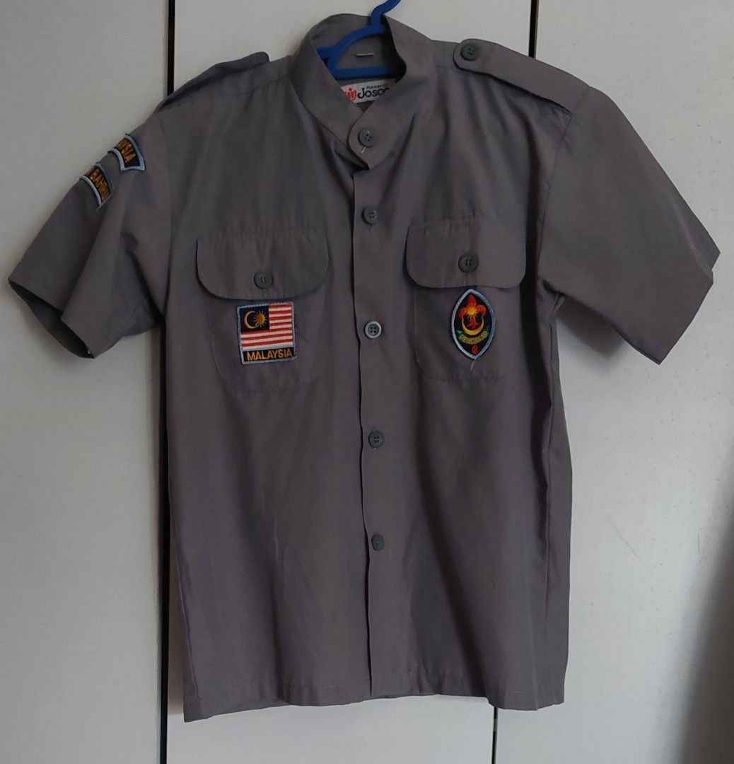 Uniform Pengakap Lelaki Size 16, Babies & Kids, Babies & Kids Fashion ...