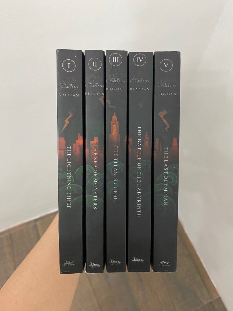 [Not Orig] Percy Jackson Set | Rick Riordan, Hobbies & Toys, Books ...