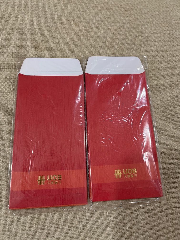 UOB Red Packets (All 2 packs), Hobbies & Toys, Stationery & Craft ...