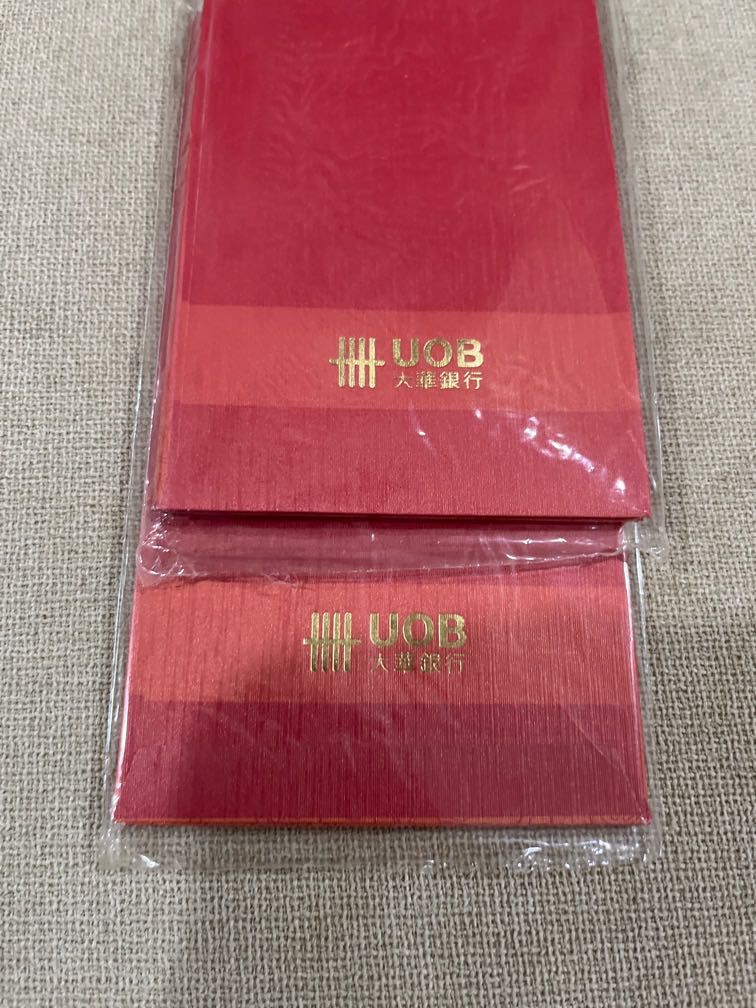 UOB Red Packets (All 2 packs), Hobbies & Toys, Stationery & Craft ...