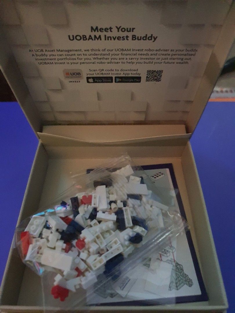 UOBAM Mini-brick digibot, Everything Else on Carousell