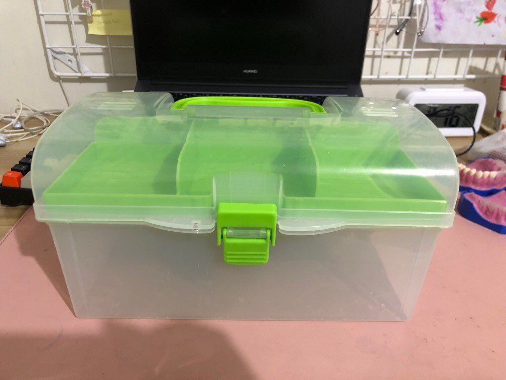 Medical Utility Box / Tackle Box, Furniture & Home Living, Home ...