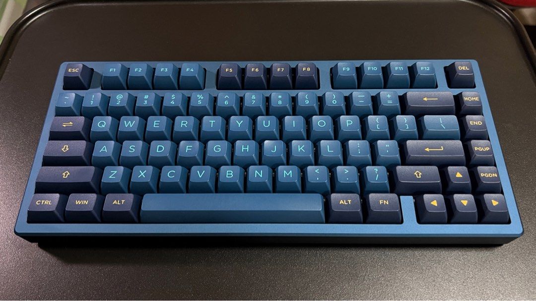 Velocifire Bubble75 Custom Mechanical Keyboard - Marbly Creamy Foamy ...