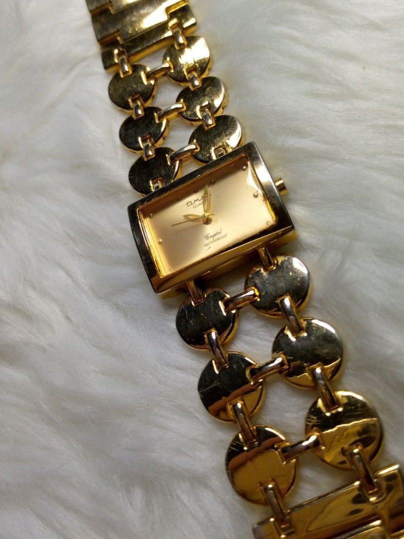 Vintage & Authentic Omax Ladies Watch, Women's Fashion, Watches ...