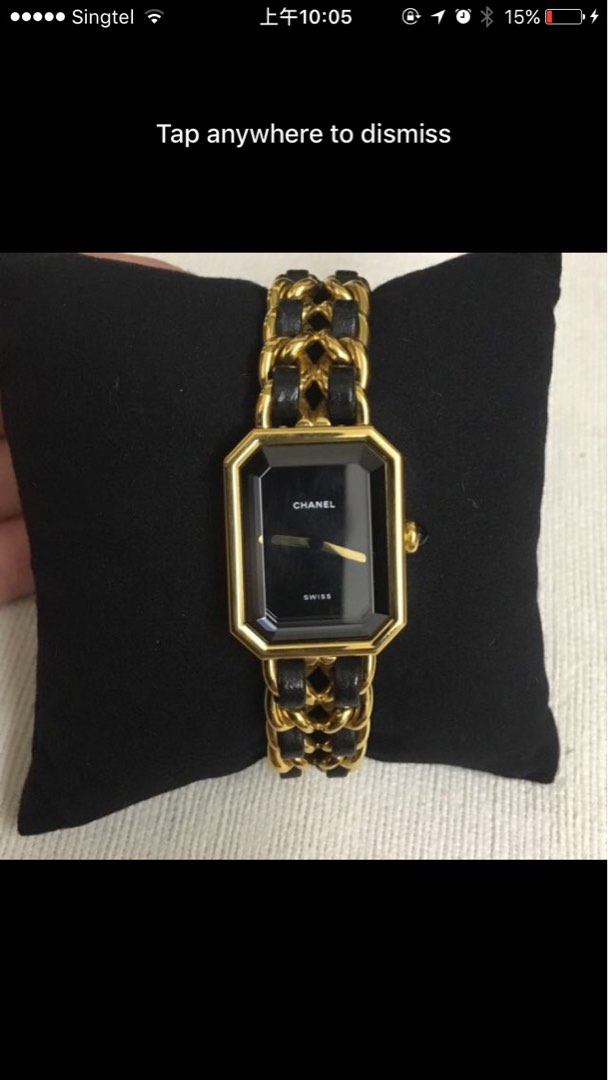 Vintage Channel Watch Premiere , Luxury, Watches on Carousell