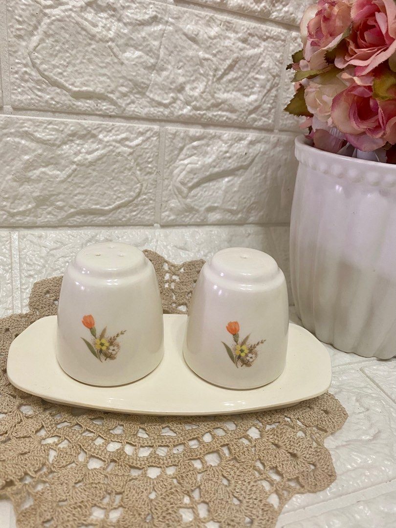 Vintage Field Flower Marks & Spencer Melamine Cruet Set, Furniture ...