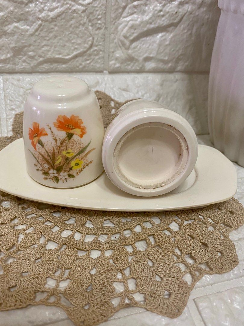 Vintage Field Flower Marks & Spencer Melamine Cruet Set, Furniture ...