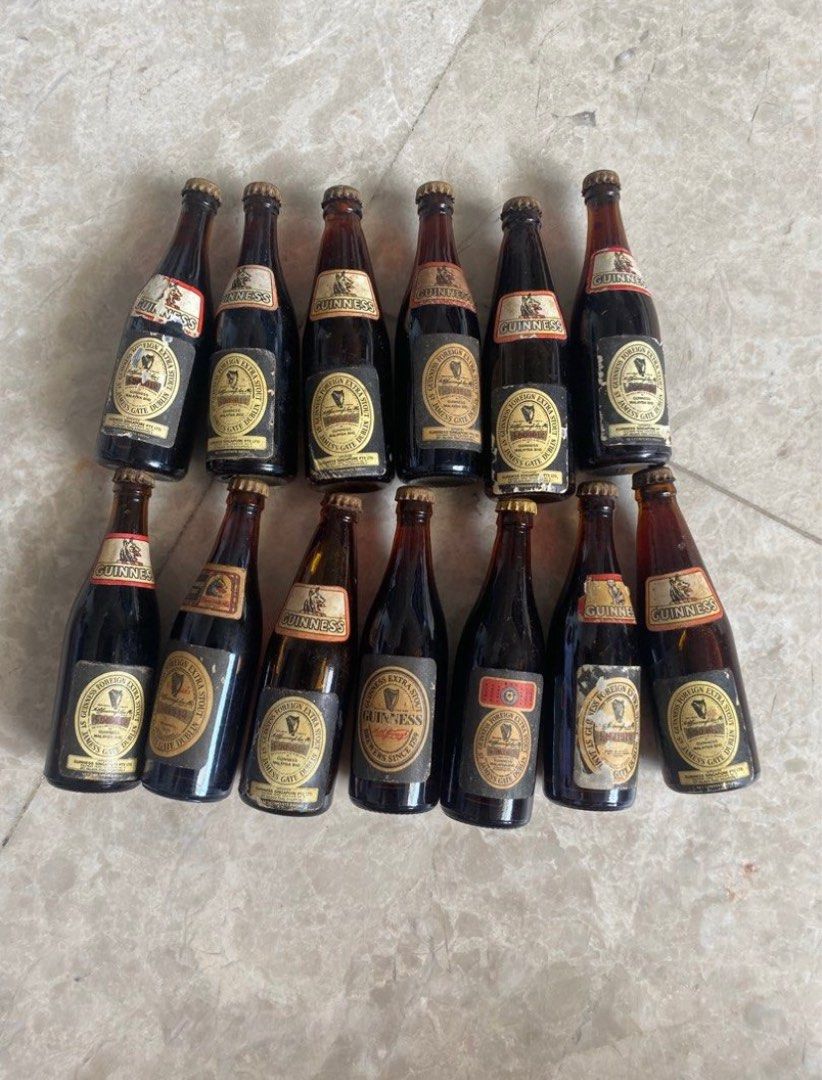 Vintage Guinness stout mini bottles, Hobbies & Toys, Memorabilia ...