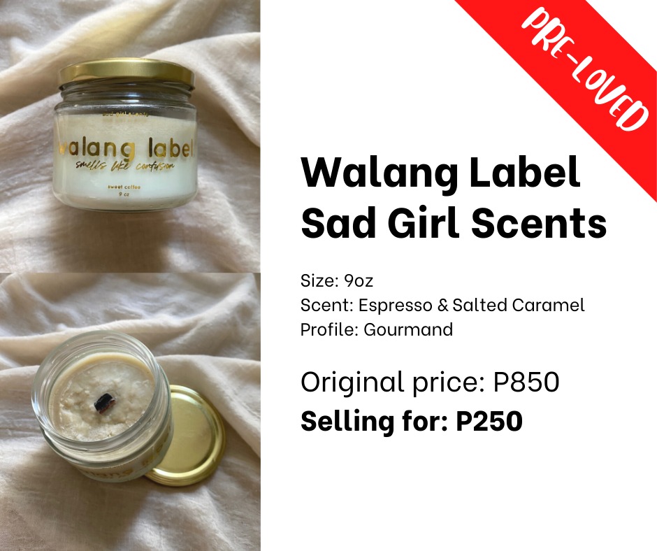 Walang Label by Sad Girl Scents, Furniture & Home Living, Home ...