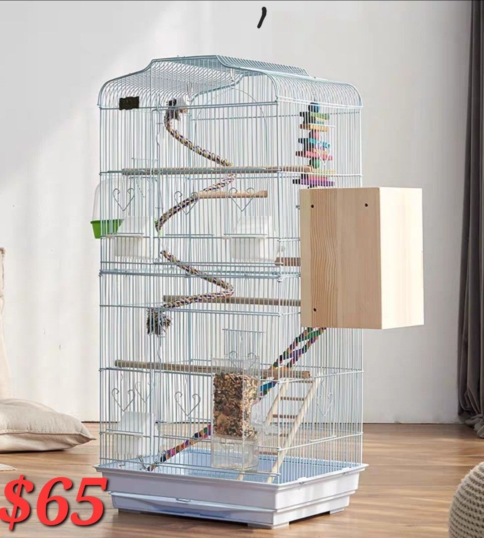 Range of WHITE Parrot Cage. White Cage Available. Wide Range of White ...