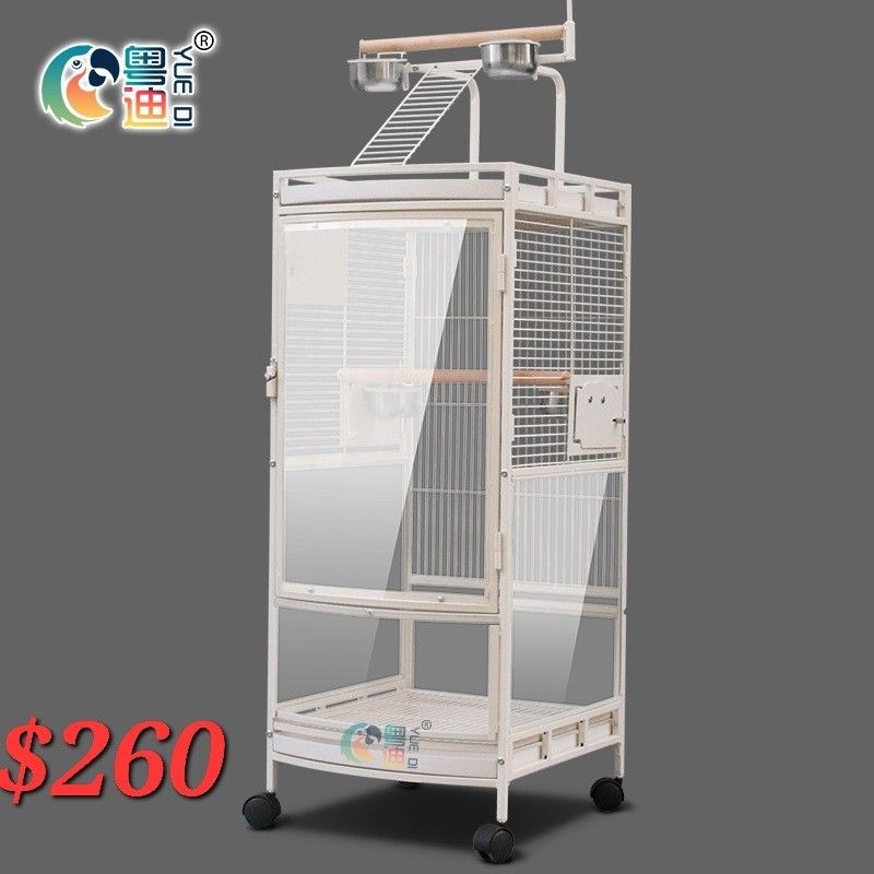 Range of WHITE Parrot Cage. White Cage Available. Wide Range of White ...