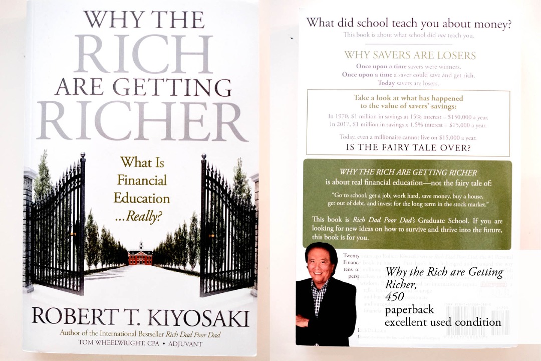 WHY THE RICH ARE GETTING RICHER BY ROBERT KIYOSAKI, Hobbies & Toys ...
