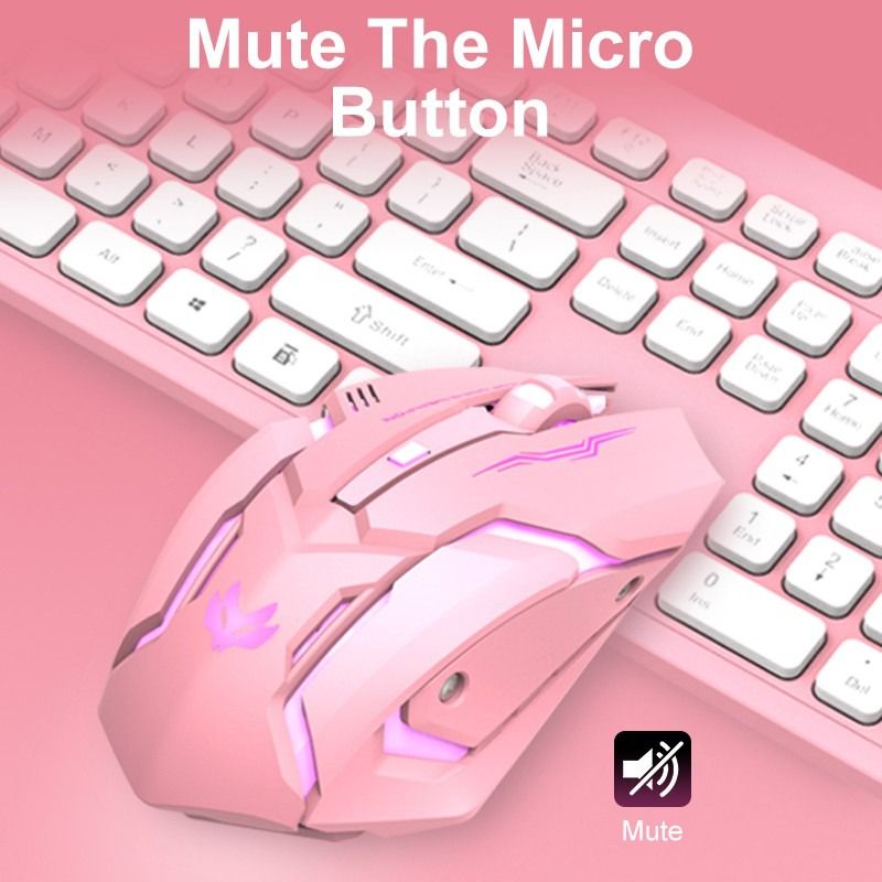 Wireless Optical Mouse Pink Mouse Wireless USB Mouse Wireless Pink ...