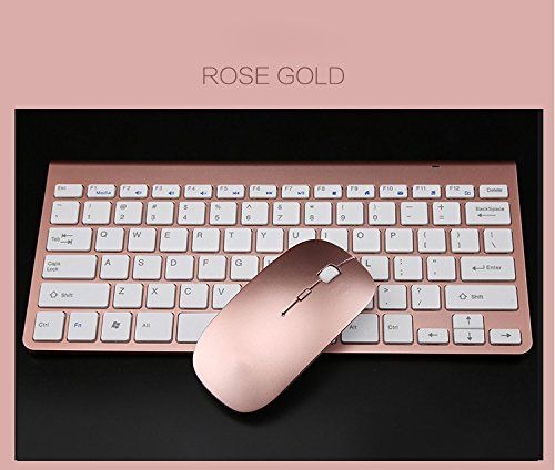 Wireless Rose Gold Keyboard and Mouse, Computers & Tech, Parts ...