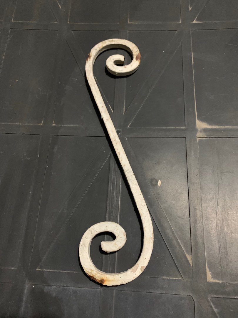 Wrought Iron Metal S Design (59 pieces), Commercial & Industrial ...