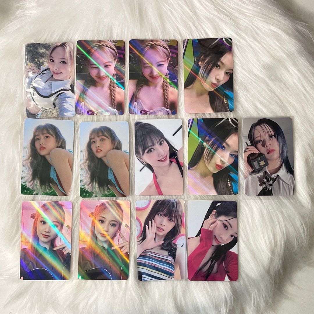 WTS TWICE Photocards Withmuu Lucky Draw Kpop Pcs Pobs Between 1&2 Talk That Talk Nayeon Momo ...