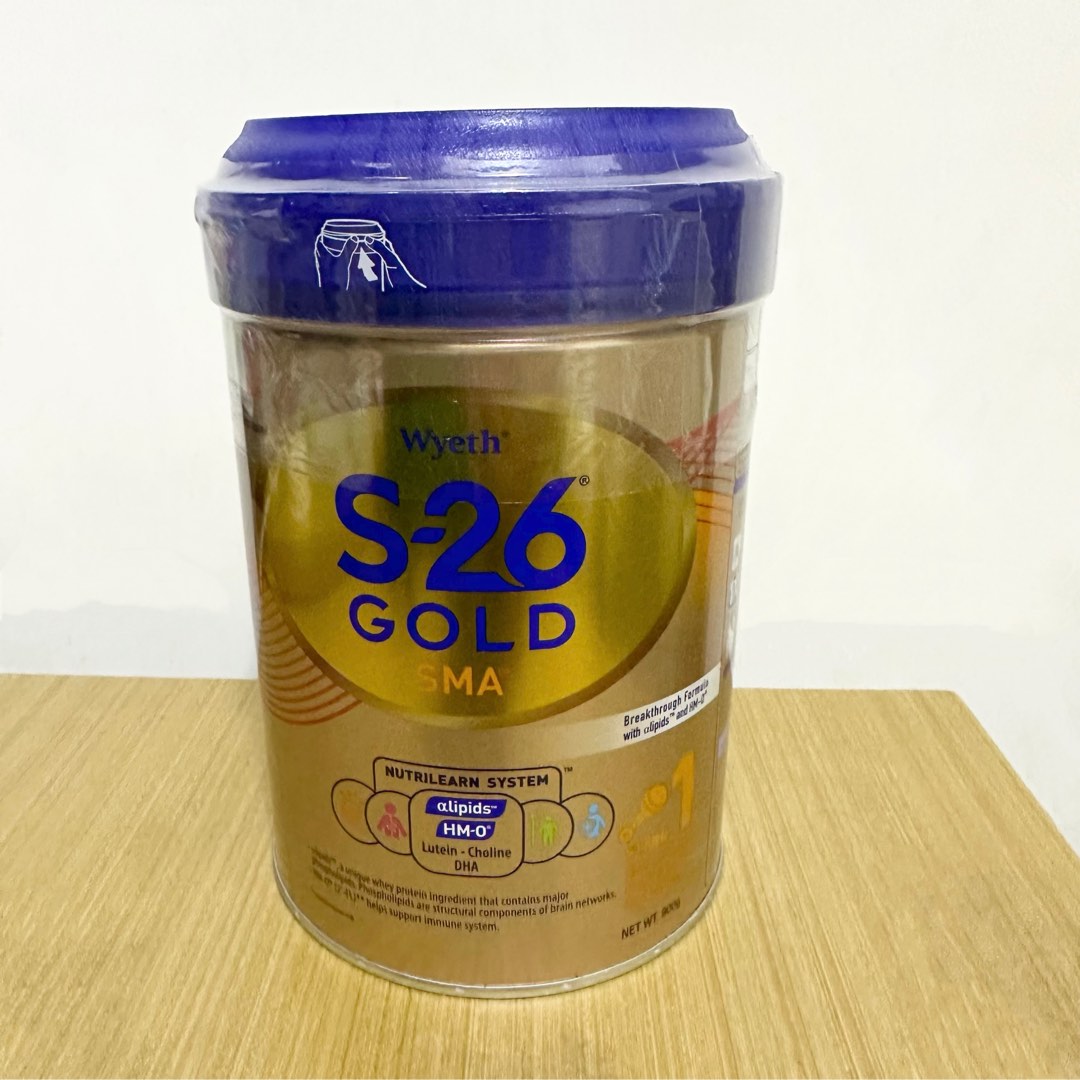 惠氏S26 Gold 金裝1號奶粉 900g 2024年4月到期, 兒童＆孕婦用品, 護理及餵哺, 護理及餵哺 - 加固 - Carousell