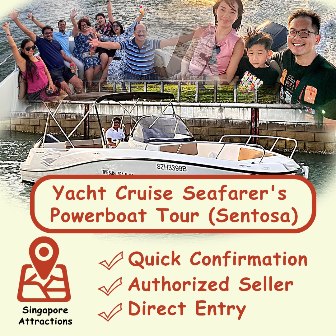 Yacht Cruise Seafarer's Powerboat Tour (Sentosa), Tickets & Vouchers ...