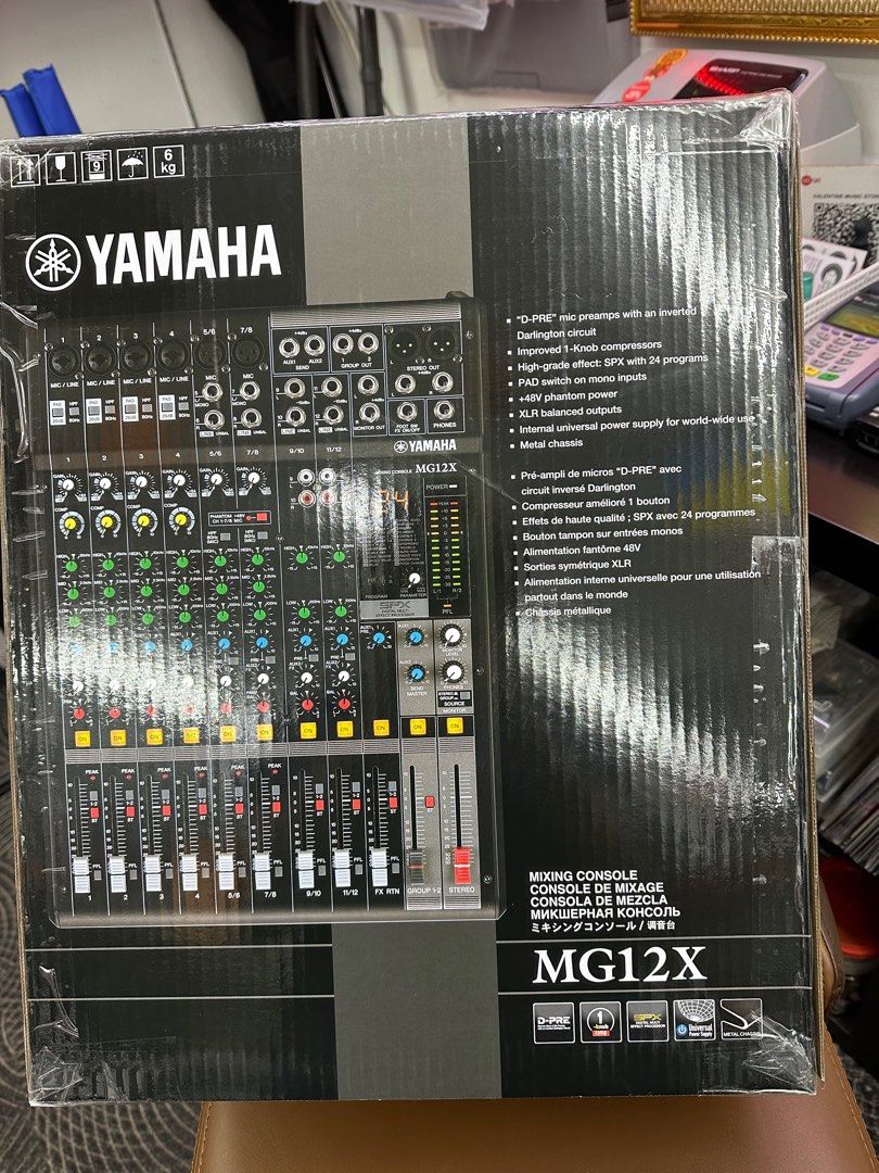 Yamaha MG12X Mixing Console with Effects , Audio, Other Audio Equipment ...