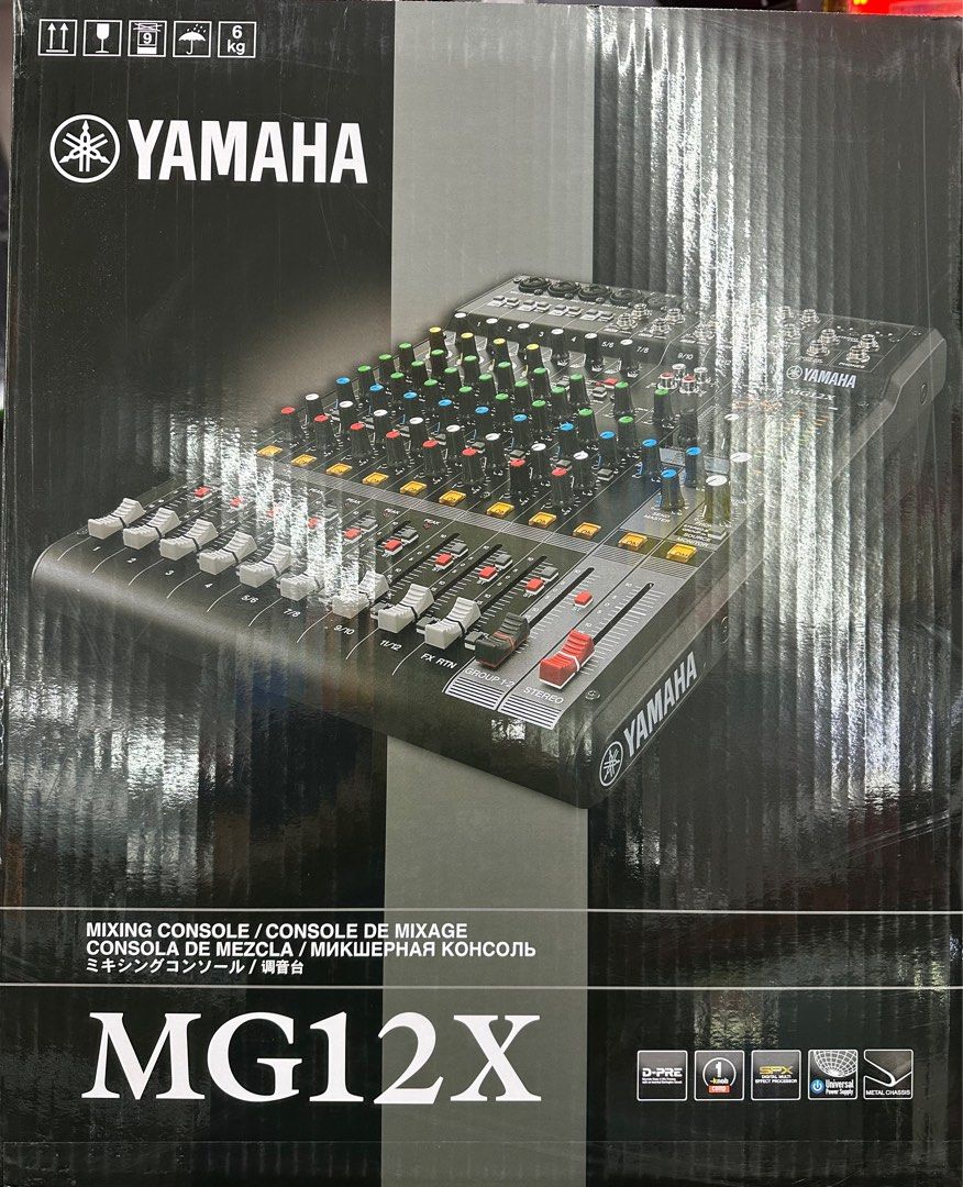 Yamaha MG12X Mixing Console with Effects , Audio, Other Audio Equipment ...